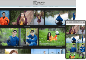 Create A School Photographer Portfolio Website | Zenfolio