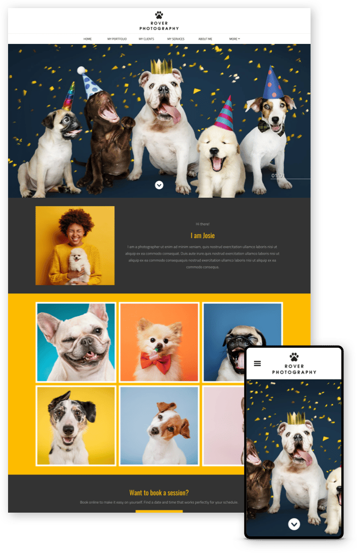 Customizable Photography Website Templates | Zenfolio