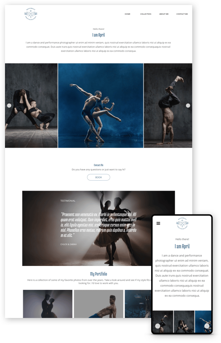 Customizable Photography Website Templates | Zenfolio