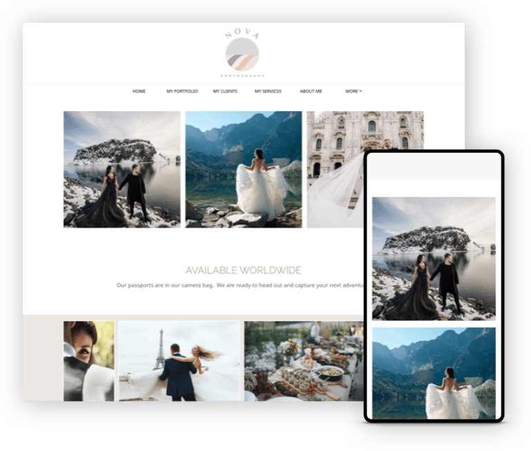 Customizable Photography Website Templates | Zenfolio