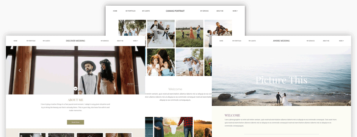 Photography Website Builder & Templates | Zenfolio
