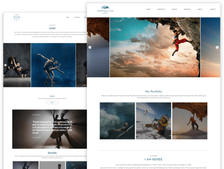 Create A Photographer Portfolio Website - Zenfolio