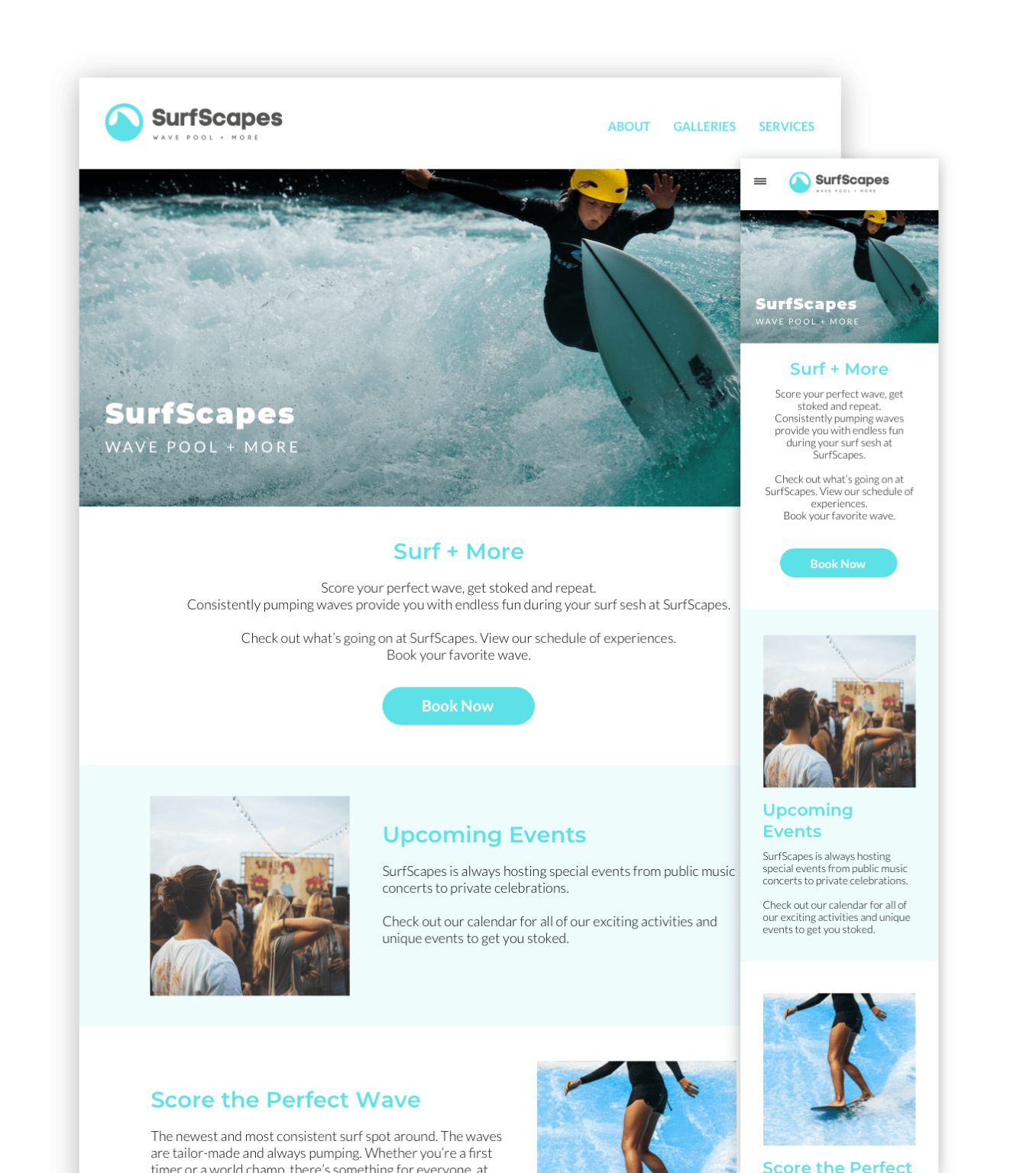 Boost Your Wave Pool Photography Business with Zenfolio