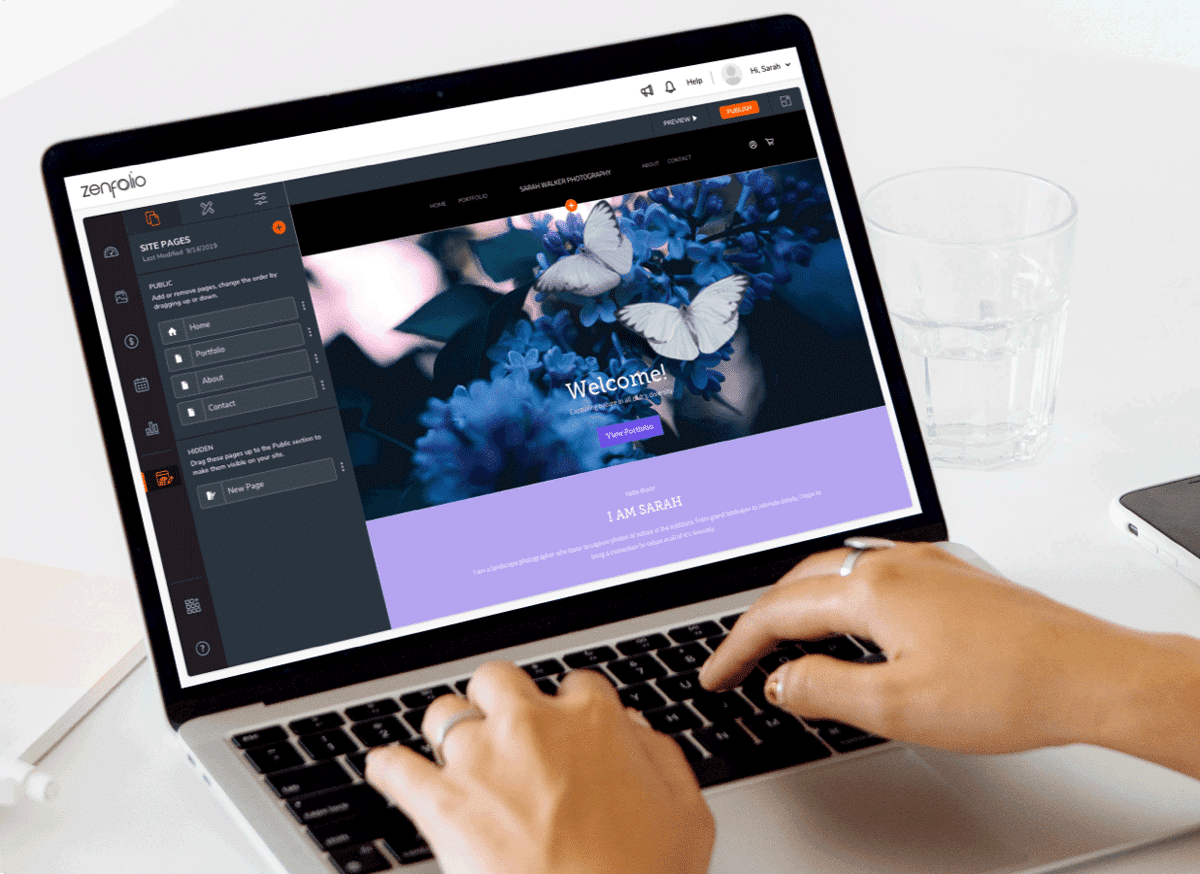 Photography Website Design Made Easy with SmartSite | Zenfolio