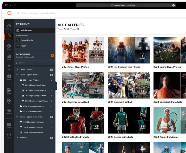 Zenfolio: Website & Gallery Solutions for Photographers
