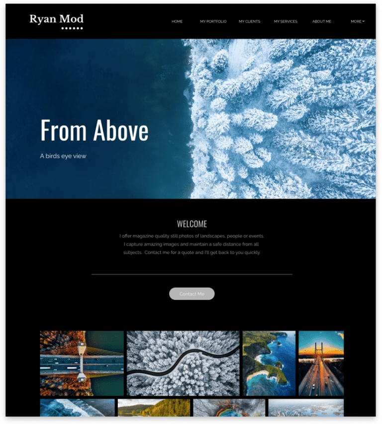 Website Builder - Zenfolio